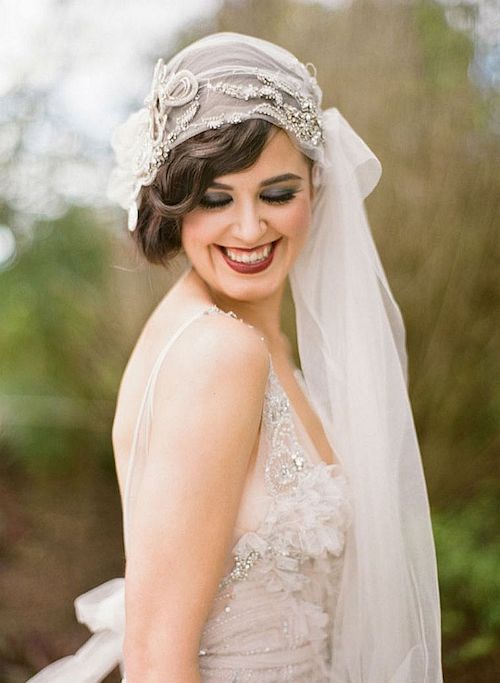 Les Plus Belles Coiffures De Mariage Sur Cheveux Courts Mariee Fr