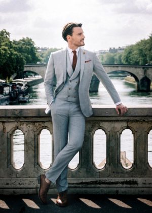 Costume Mariage Gris | Mariée.fr